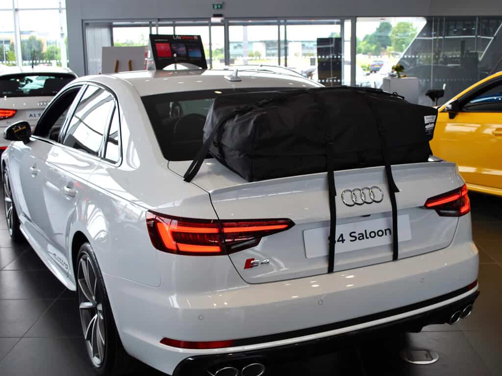 Audi boot bag - boot luggage racks for convertible cars