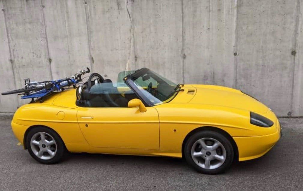 Fiat Barchetta Bike Rack - boot luggage racks for convertible cars